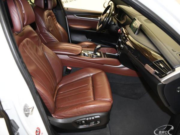 BMW X6 2017 in Vilnius, with an engine capacity of 2.99 L and mileage of 201 thousand km for 24500 €, photo 5 on AUTOMOTO.COM.LV