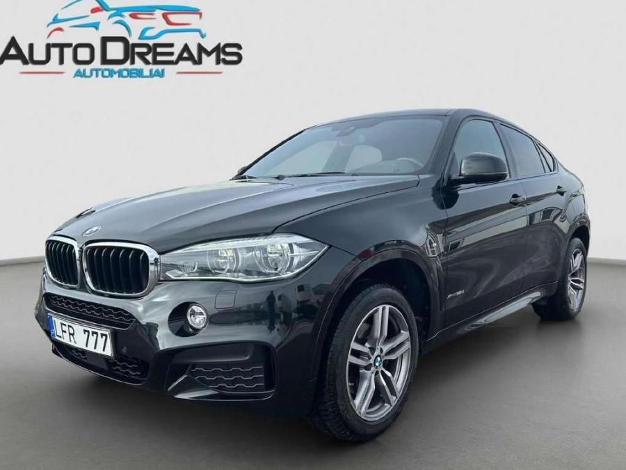 BMW X6 2019 in Vilnius, with an engine capacity of 2.99 L and mileage of 185 thousand km for 34900 €, photo 1 on AUTOMOTO.COM.LV