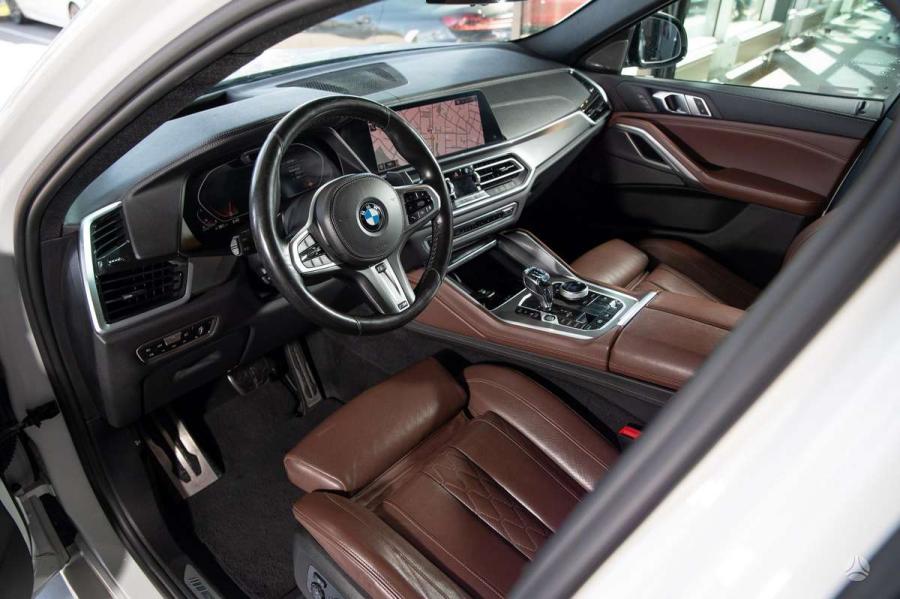 BMW X6 2020 in Kaunas, with an engine capacity of 3.00 L and mileage of 143 thousand km for 54771 €, photo 11 on AUTOMOTO.COM.LV