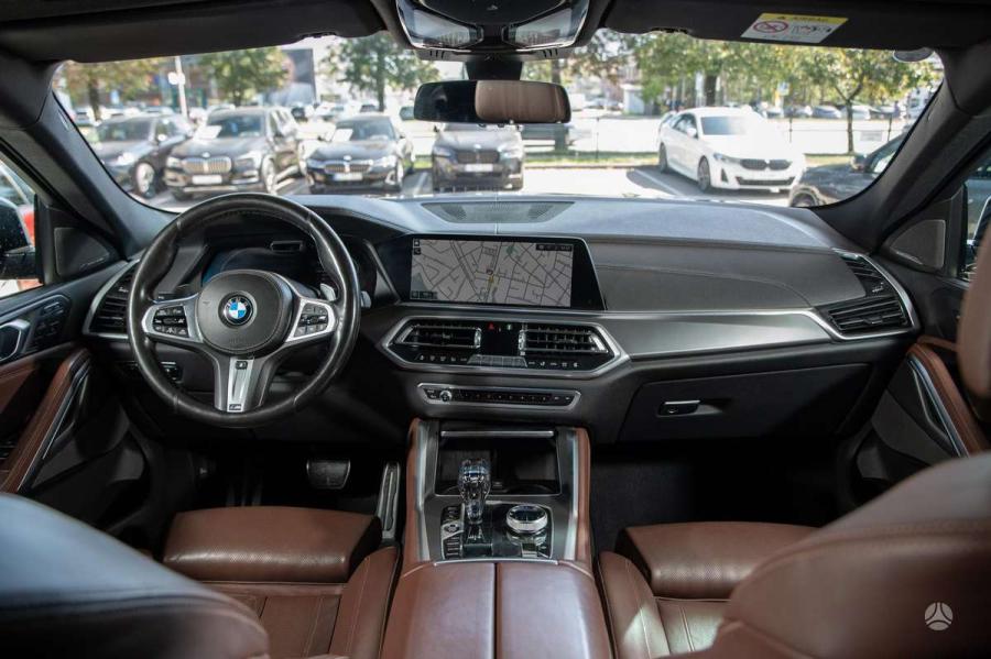 BMW X6 2020 in Kaunas, with an engine capacity of 3.00 L and mileage of 143 thousand km for 54771 €, photo 14 on AUTOMOTO.COM.LV