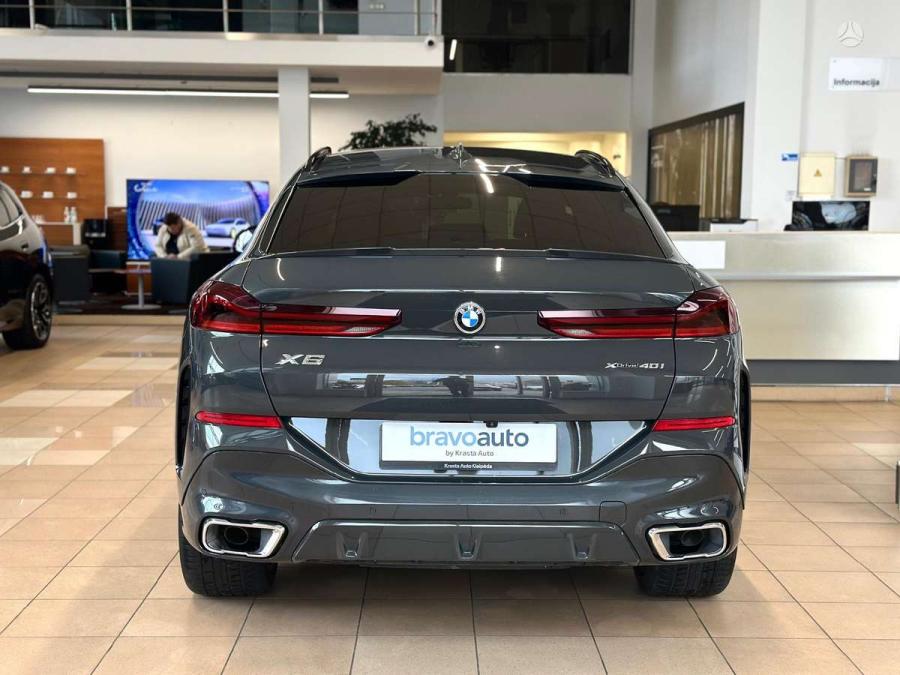 BMW X6 2021 in Klaipeda, with an engine capacity of 3.00 L and mileage of 71 thousand km for 63881 €, photo 5 on AUTOMOTO.COM.LV