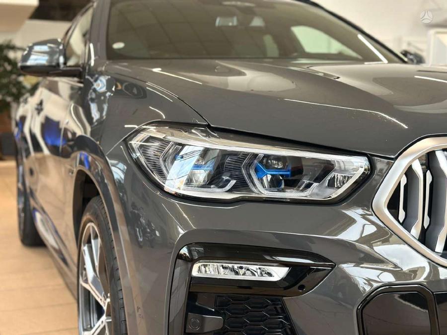 BMW X6 2021 in Klaipeda, with an engine capacity of 3.00 L and mileage of 71 thousand km for 63881 €, photo 10 on AUTOMOTO.COM.LV