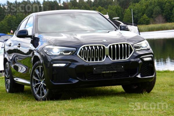 BMW X6 2021 Rīga, ar dzinēja tilpumu 3.00 L un nobraukumu 105 tūkst. km par 48500 €, foto 1 vietnē AUTOMOTO.COM.LV