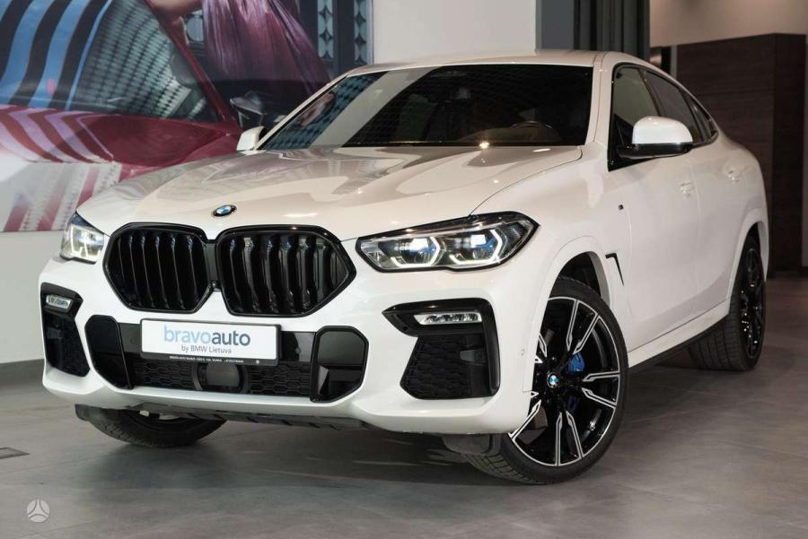 BMW X6 2021 Kauņa, ar dzinēja tilpumu 3.00 L un nobraukumu 121 tūkst. km par 52976 €, foto 1 vietnē AUTOMOTO.COM.LV