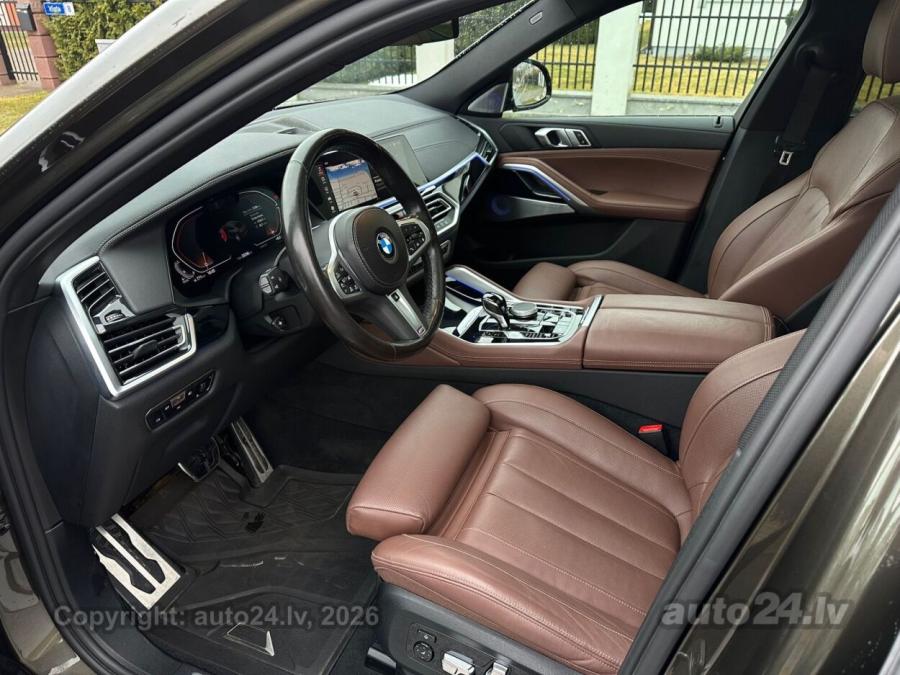 BMW X6 2022 in Tallinn, with an engine capacity of 3.00 L and mileage of 33 thousand km for 72000 €, photo 9 on AUTOMOTO.COM.LV