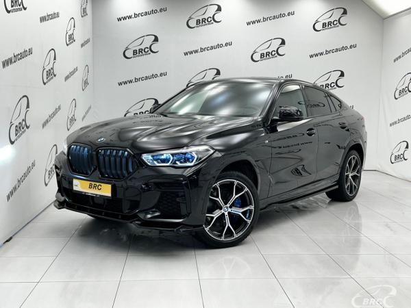 BMW X6 2022 in Vilnius, with an engine capacity of 2.99 L and mileage of 46 thousand km for 64900 €, photo 1 on AUTOMOTO.COM.LV
