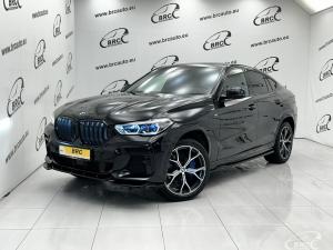 BMW X6 2022 in Vilnius, with an engine capacity of 2.99 L and mileage of 46 thousand km for 64900 €, photo  on AUTOMOTO.COM.LV