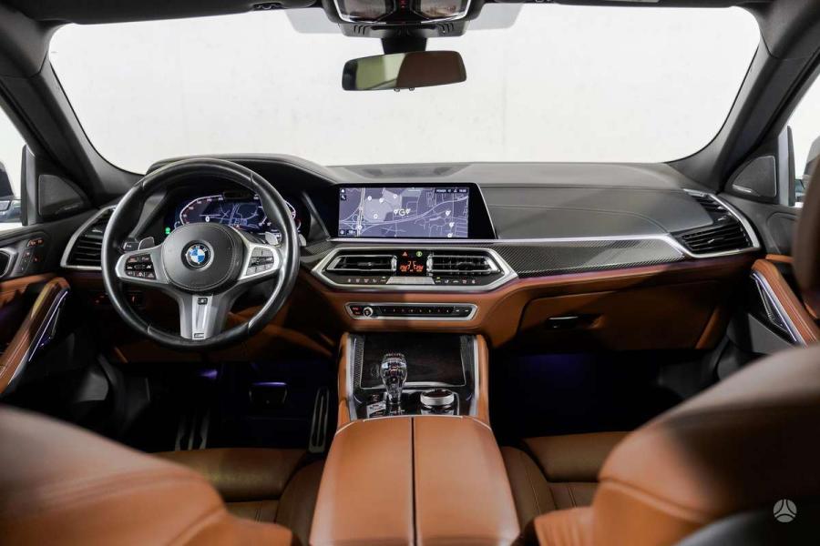 BMW X6 2022 in Vilnius, with an engine capacity of 3.00 L and mileage of 107 thousand km for 57992 €, photo 25 on AUTOMOTO.COM.LV