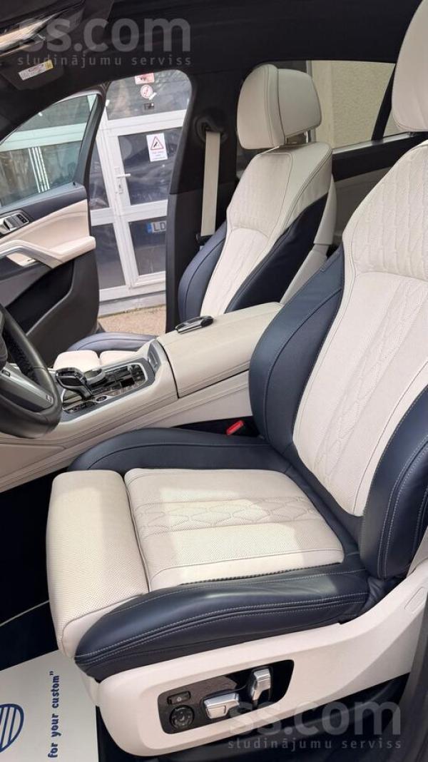 BMW X6 2022 in Riga, with an engine capacity of 3.00 L and mileage of 96 thousand km for 65900 €, photo 8 on AUTOMOTO.COM.LV