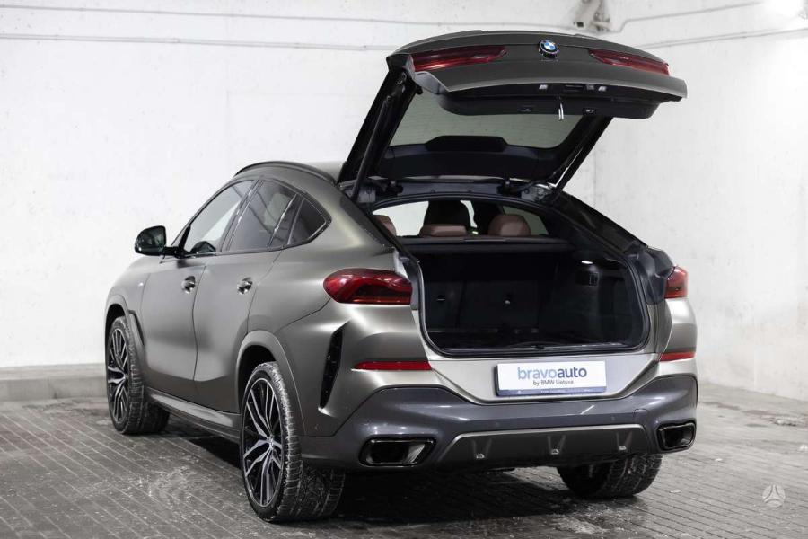 BMW X6 2023 in Vilnius, with an engine capacity of 3.00 L and mileage of 66 thousand km for 74881 €, photo 36 on AUTOMOTO.COM.LV