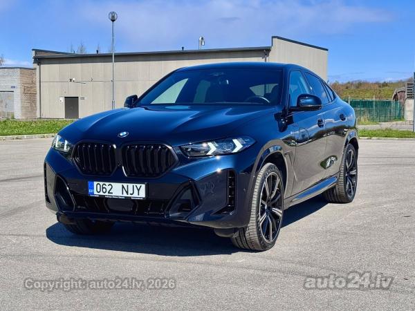 BMW X6 2023 Tallina, ar dzinēja tilpumu 3.00 L un nobraukumu 17 tūkst. km par 82500 €, foto 1 vietnē AUTOMOTO.COM.LV