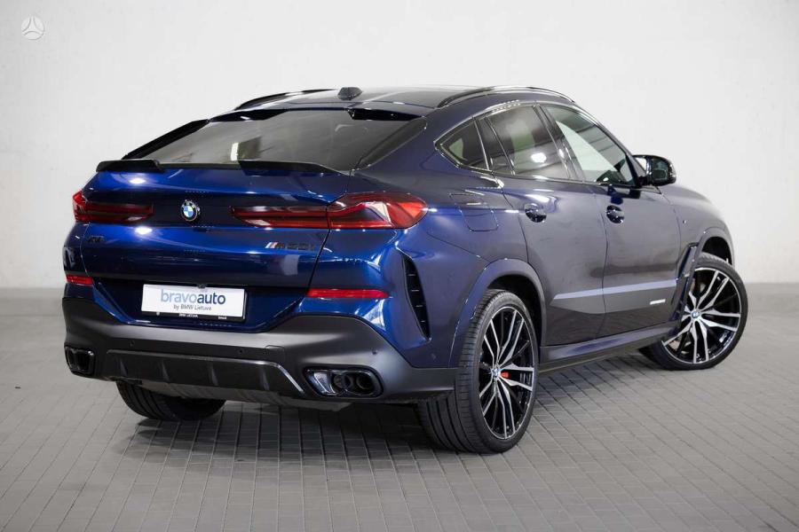 BMW X6 2023 in Vilnius, with an engine capacity of 4.40 L and mileage of 18 thousand km for 89771 €, photo 12 on AUTOMOTO.COM.LV