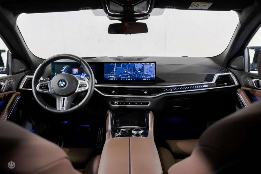 BMW X6 2023 in Vilnius, with an engine capacity of 4.40 L and mileage of 18 thousand km for 89771 €, photo 19 on AUTOMOTO.COM.LV