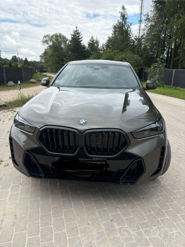 BMW X6 2024 Rīga, ar dzinēja tilpumu 3.00 L un nobraukumu 27 tūkst. km par 86000 €, foto 1 vietnē AUTOMOTO.COM.LV