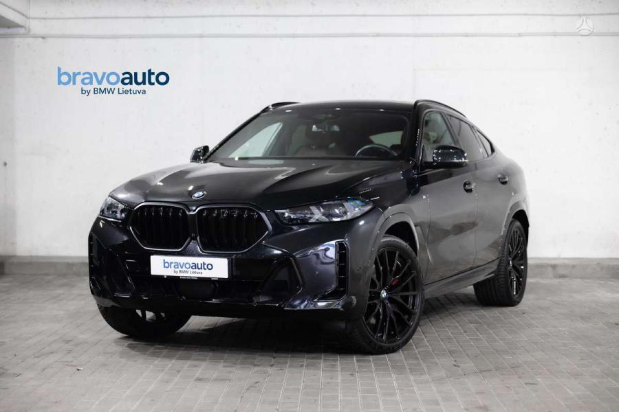 BMW X6 2024 in Vilnius, with an engine capacity of 3.00 L and mileage of 25 thousand km for 88923 €, photo 1 on AUTOMOTO.COM.LV