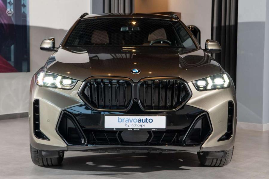 BMW X6 2025 in Kaunas, with an engine capacity of 3.00 L and mileage of 16 thousand km for 82771 €, photo 3 on AUTOMOTO.COM.LV