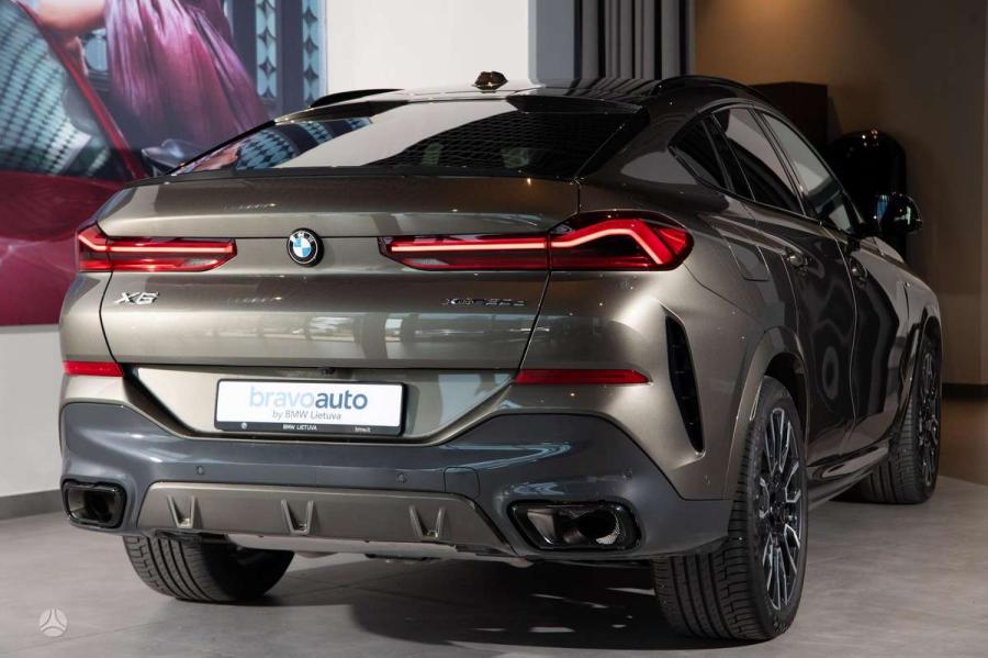 BMW X6 2025 in Kaunas, with an engine capacity of 3.00 L and mileage of 16 thousand km for 82771 €, photo 6 on AUTOMOTO.COM.LV