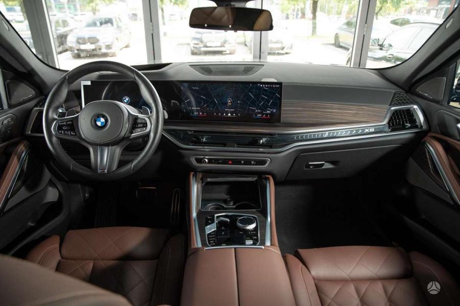 BMW X6 2025 in Kaunas, with an engine capacity of 3.00 L and mileage of 16 thousand km for 82771 €, photo 17 on AUTOMOTO.COM.LV