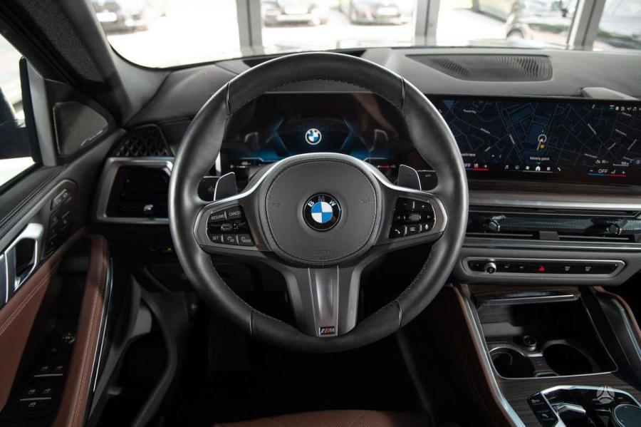BMW X6 2025 in Kaunas, with an engine capacity of 3.00 L and mileage of 16 thousand km for 82771 €, photo 18 on AUTOMOTO.COM.LV