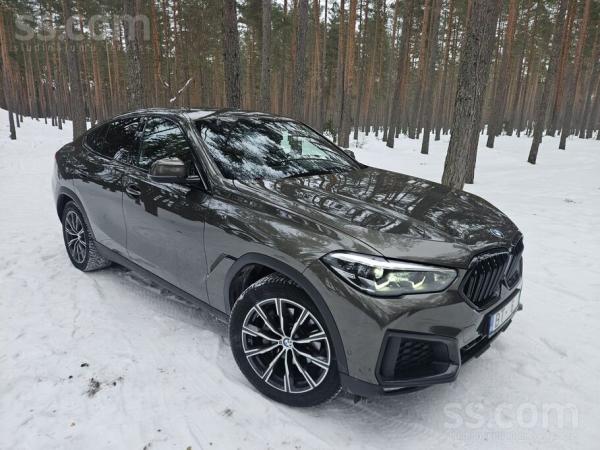 Zaļš BMW X6 2021 Rīga, ar dzinēja tilpumu 3.00 L un nobraukumu 69 tūkst. km par 54950 €, foto 1 vietnē AUTOMOTO.COM.LV