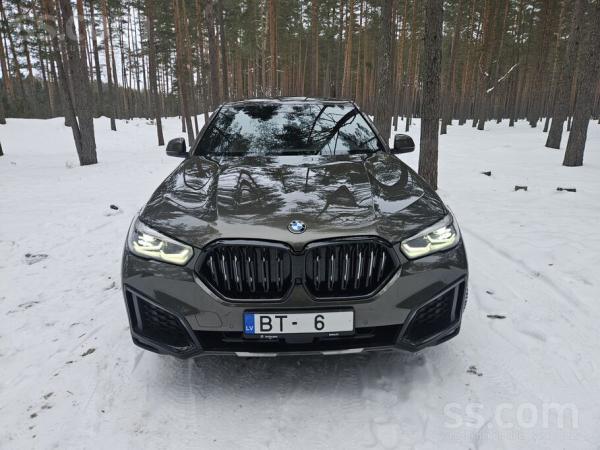 Zaļš BMW X6 2021 Rīga, ar dzinēja tilpumu 3.00 L un nobraukumu 69 tūkst. km par 54950 €, foto 6 vietnē AUTOMOTO.COM.LV