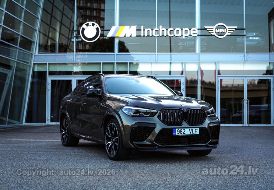 Zaļš BMW X6 2021 Tallina, ar dzinēja tilpumu 3.00 L un nobraukumu 144 tūkst. km par 59900 €, foto 1 vietnē AUTOMOTO.COM.LV