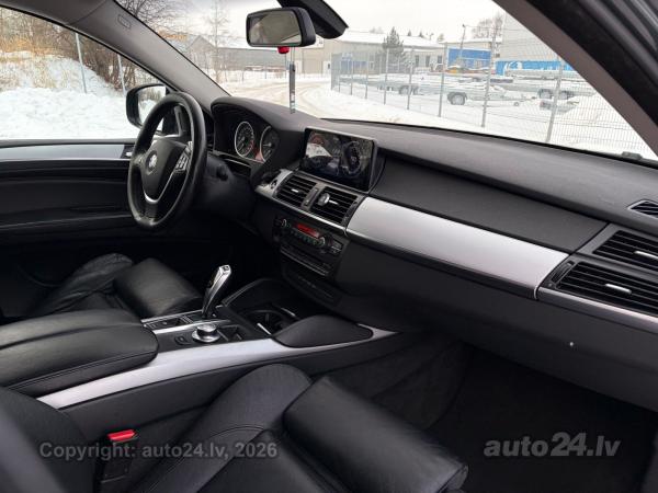 Green BMW X6 2009 in Tartu, with an engine capacity of 3.00 L and mileage of 335 thousand km for 9800 €, photo 9 on AUTOMOTO.COM.LV