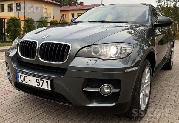 Zaļš BMW X6 2009 Valmiera, ar dzinēja tilpumu 3.00 L un nobraukumu 303 tūkst. km par 9990 €, foto 1 vietnē AUTOMOTO.COM.LV