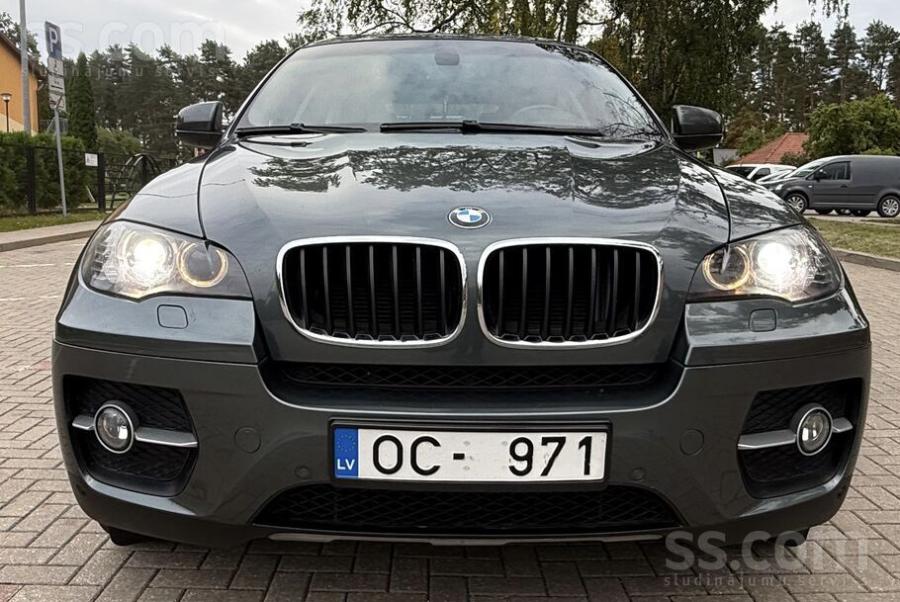Зеленый БМВ Х6 2009 в Валмиера, объемом двигателя 3.00 л и пробегом 303 тыс. км за 9990 €, фото 3 на AUTOMOTO.COM.LV