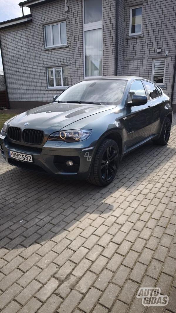 Zaļš BMW X6 2011 Kretinga, ar dzinēja tilpumu 3.00 L un nobraukumu 285 tūkst. km par 12400 €, foto 1 vietnē AUTOMOTO.COM.LV