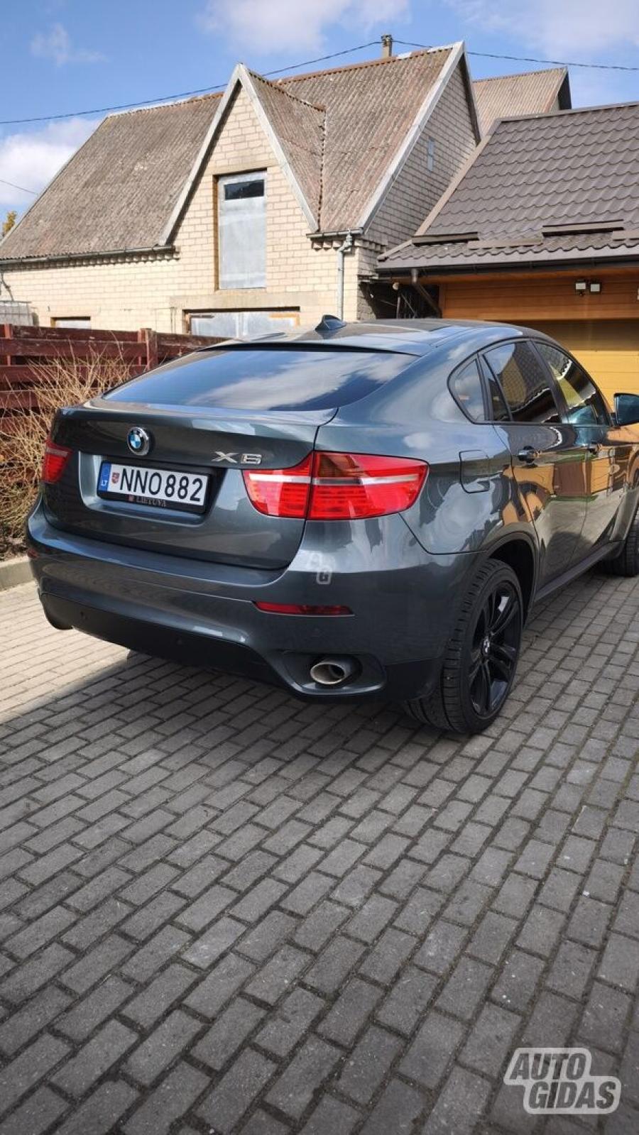 Zaļš BMW X6 2011 Kretinga, ar dzinēja tilpumu 3.00 L un nobraukumu 285 tūkst. km par 12400 €, foto 6 vietnē AUTOMOTO.COM.LV