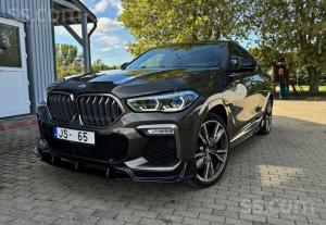 Зеленый БМВ Х6 2019 в Рига, объемом двигателя 3.00 л и пробегом 159 тыс. км за 50400 €, фото  на AUTOMOTO.COM.LV