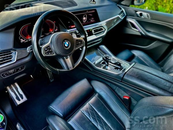 Zaļš BMW X6 2019 Rīga, ar dzinēja tilpumu 3.00 L un nobraukumu 159 tūkst. km par 50400 €, foto 8 vietnē AUTOMOTO.COM.LV