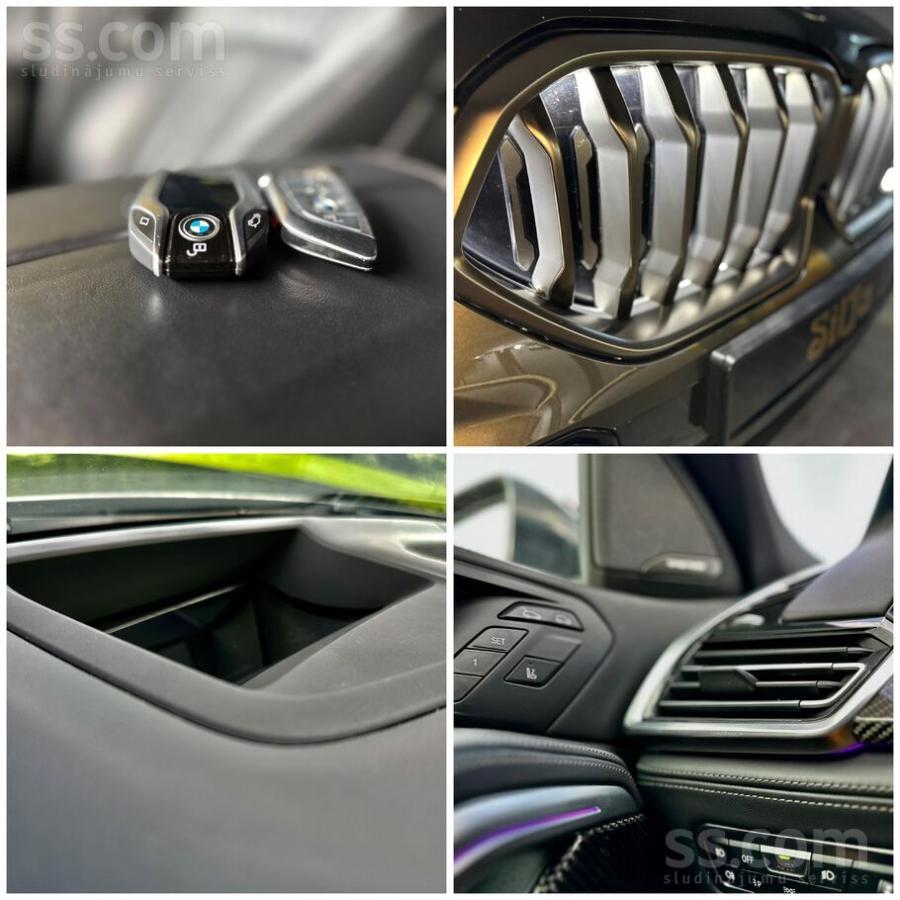 Green BMW X6 2019 in Riga, with an engine capacity of 3.00 L and mileage of 159 thousand km for 50400 €, photo 16 on AUTOMOTO.COM.LV