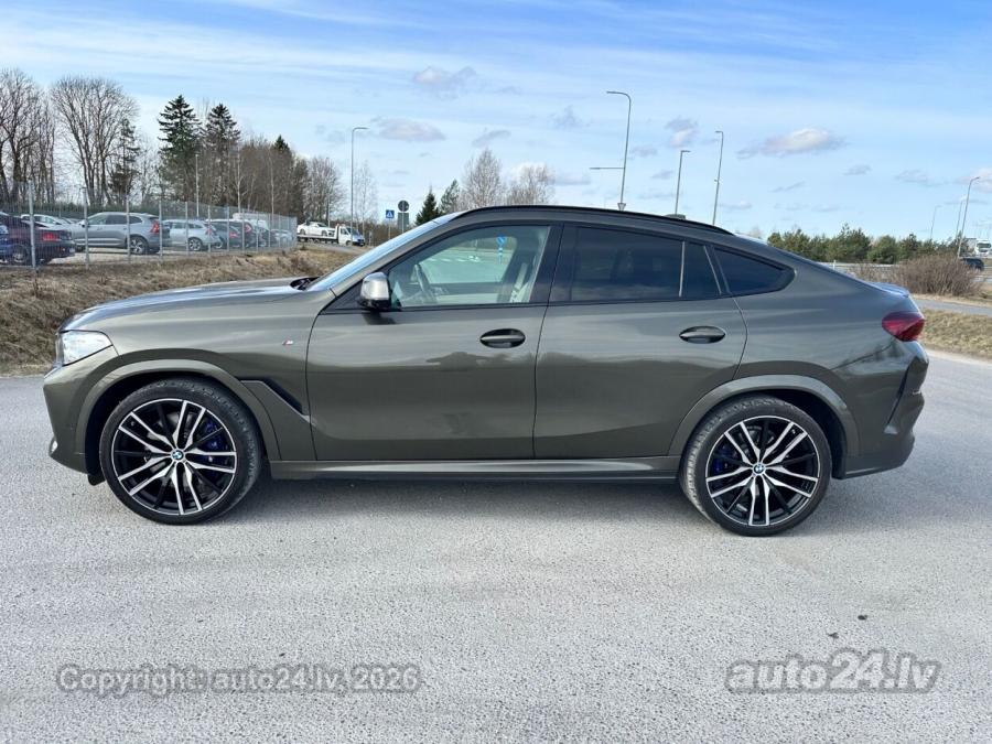 Green BMW X6 2020 in Tartu, with an engine capacity of 3.00 L and mileage of 118 thousand km for 69990 €, photo 7 on AUTOMOTO.COM.LV