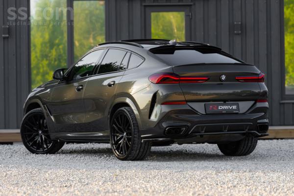 Green BMW X6 2020 in Jelgava, with an engine capacity of 4.40 L and mileage of 138 thousand km for 62000 €, photo 5 on AUTOMOTO.COM.LV