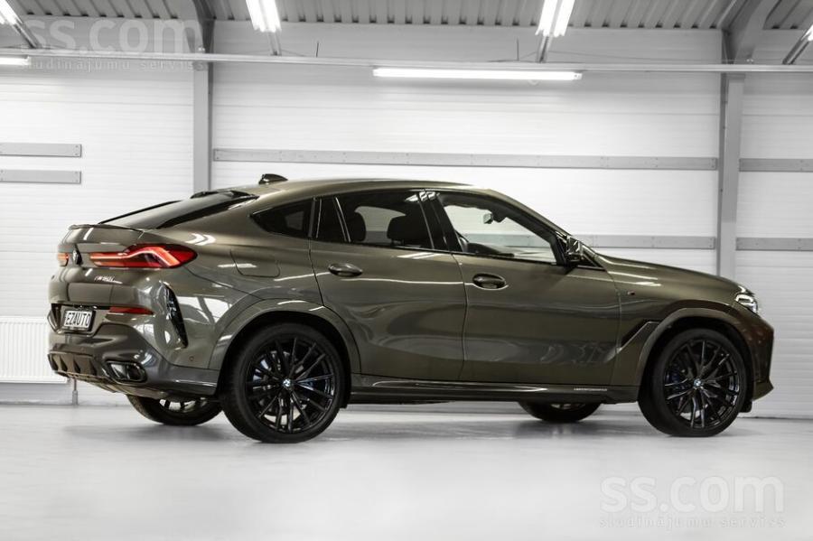 Zaļš BMW X6 2021 Tukums, ar dzinēja tilpumu 4.40 L un nobraukumu 0 tūkst. km par 67777 €, foto 3 vietnē AUTOMOTO.COM.LV