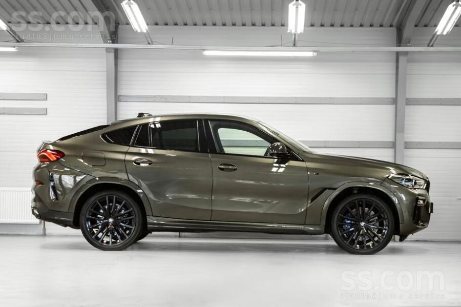 Zaļš BMW X6 2021 Tukums, ar dzinēja tilpumu 4.40 L un nobraukumu 0 tūkst. km par 67777 €, foto 4 vietnē AUTOMOTO.COM.LV
