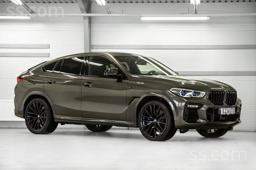 Zaļš BMW X6 2021 Tukums, ar dzinēja tilpumu 4.40 L un nobraukumu 0 tūkst. km par 67777 €, foto 5 vietnē AUTOMOTO.COM.LV