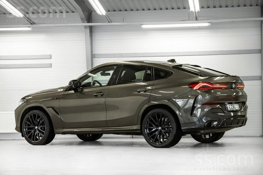 Zaļš BMW X6 2021 Tukums, ar dzinēja tilpumu 4.40 L un nobraukumu 0 tūkst. km par 67777 €, foto 8 vietnē AUTOMOTO.COM.LV