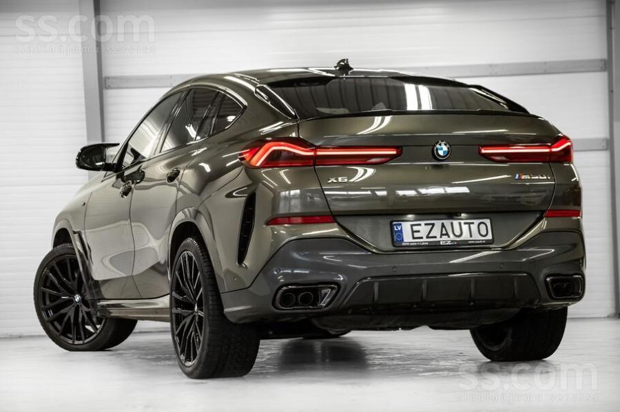 Zaļš BMW X6 2021 Tukums, ar dzinēja tilpumu 4.40 L un nobraukumu 0 tūkst. km par 67777 €, foto 9 vietnē AUTOMOTO.COM.LV