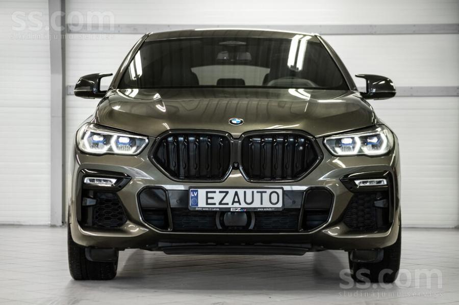 Zaļš BMW X6 2021 Tukums, ar dzinēja tilpumu 4.40 L un nobraukumu 0 tūkst. km par 67777 €, foto 10 vietnē AUTOMOTO.COM.LV