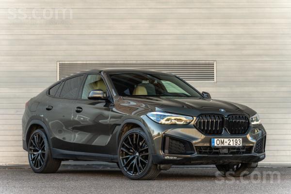 Green BMW X6 2021 in Riga, with an engine capacity of 3.00 L and mileage of 69 thousand km for 51500 €, photo 3 on AUTOMOTO.COM.LV