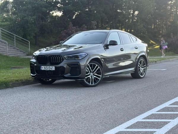 Green BMW X6 2021 in Vilnius, with an engine capacity of 3.00 L and mileage of 169 thousand km for 46500 €, photo 5 on AUTOMOTO.COM.LV