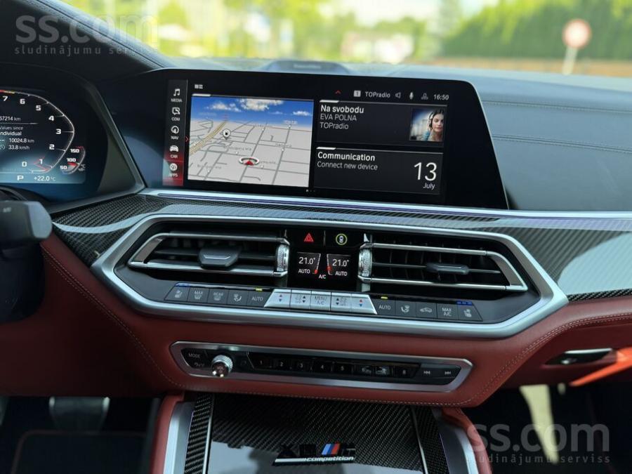 Zaļš BMW X6 2021 Rīga, ar dzinēja tilpumu 4.40 L un nobraukumu 0 tūkst. km par 70000 €, foto 10 vietnē AUTOMOTO.COM.LV