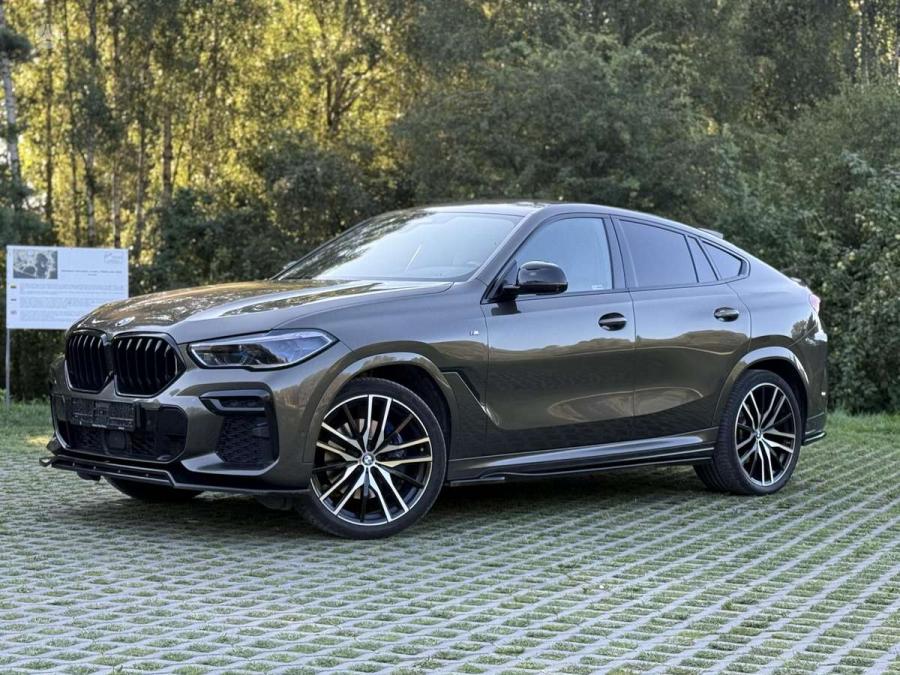 Zaļš BMW X6 2021 Viļņa, ar dzinēja tilpumu 3.00 L un nobraukumu 178 tūkst. km par 43950 €, foto 4 vietnē AUTOMOTO.COM.LV