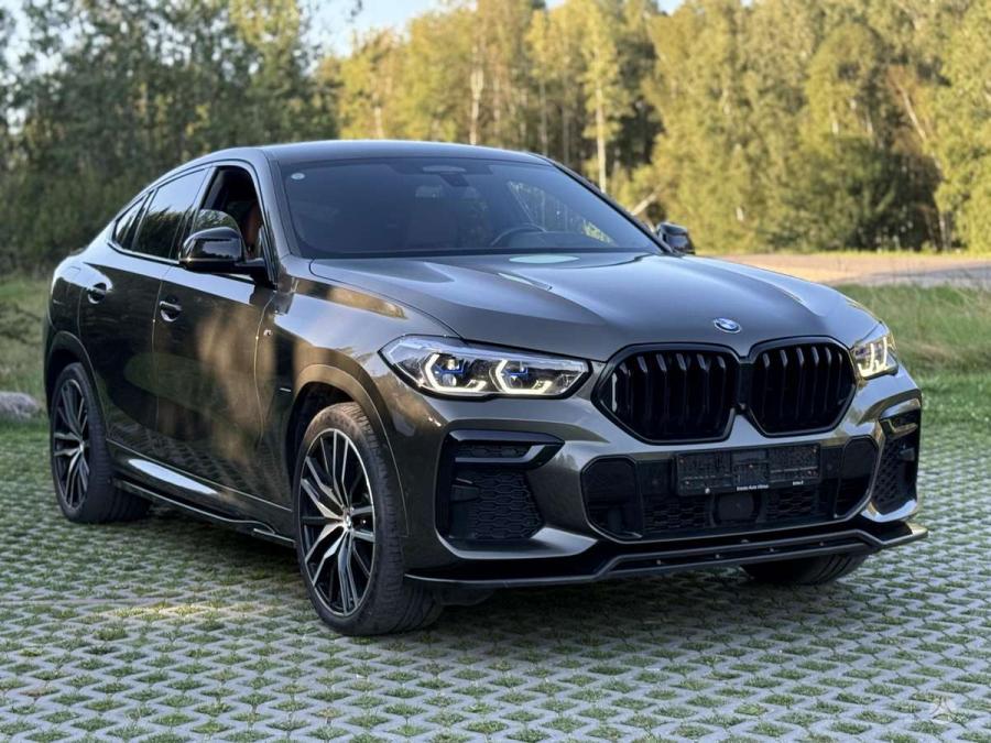 Zaļš BMW X6 2021 Viļņa, ar dzinēja tilpumu 3.00 L un nobraukumu 178 tūkst. km par 43950 €, foto 5 vietnē AUTOMOTO.COM.LV