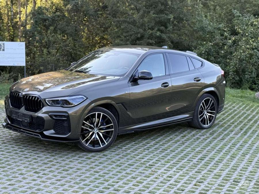 Zaļš BMW X6 2021 Viļņa, ar dzinēja tilpumu 3.00 L un nobraukumu 178 tūkst. km par 43950 €, foto 7 vietnē AUTOMOTO.COM.LV