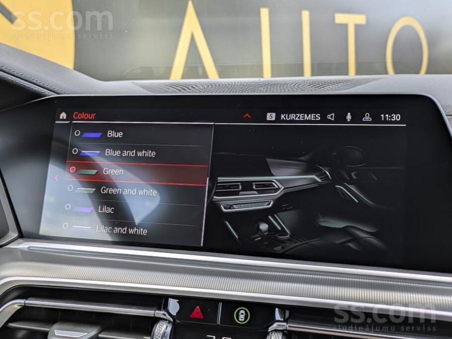 Zaļš BMW X6 2021 Tukums, ar dzinēja tilpumu 3.00 L un nobraukumu 75 tūkst. km par 49990 €, foto 26 vietnē AUTOMOTO.COM.LV