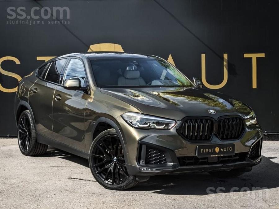 Zaļš BMW X6 2021 Tukums, ar dzinēja tilpumu 3.00 L un nobraukumu 75 tūkst. km par 49990 €, foto 31 vietnē AUTOMOTO.COM.LV